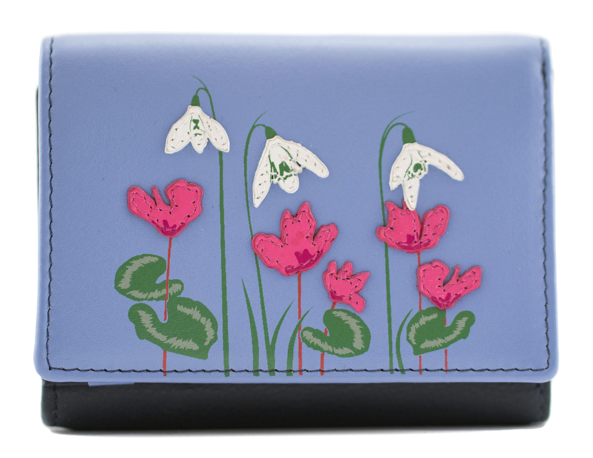 Snowdrop Tri fold Purse - 37 3687 – Mala Leather Limited