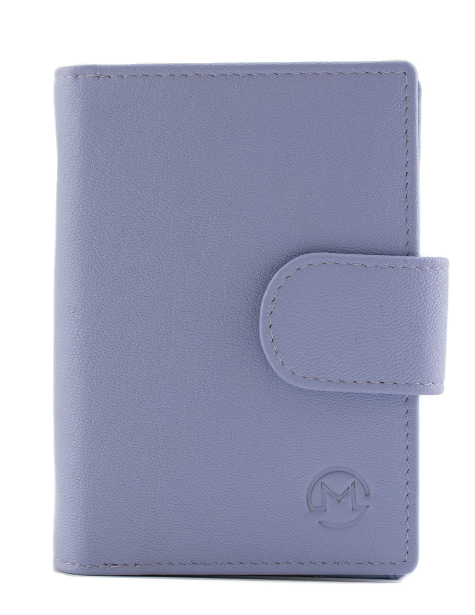 Origin Plain Leather Medium Tab Purse With Outside ID Window - 5 3118 ...