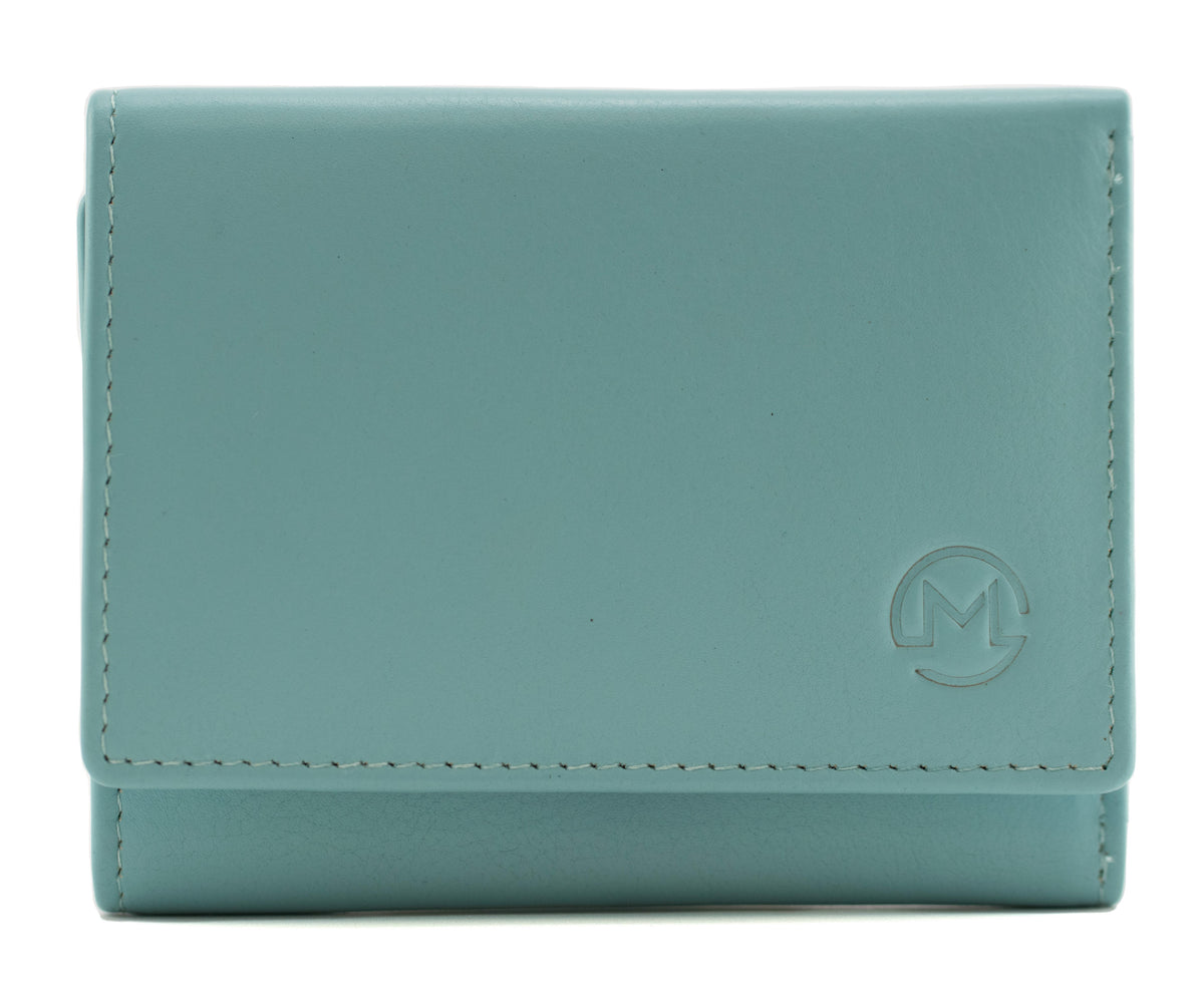 Origin Plain Leather Tri-fold Purse - 5 3697 – Mala Leather Limited