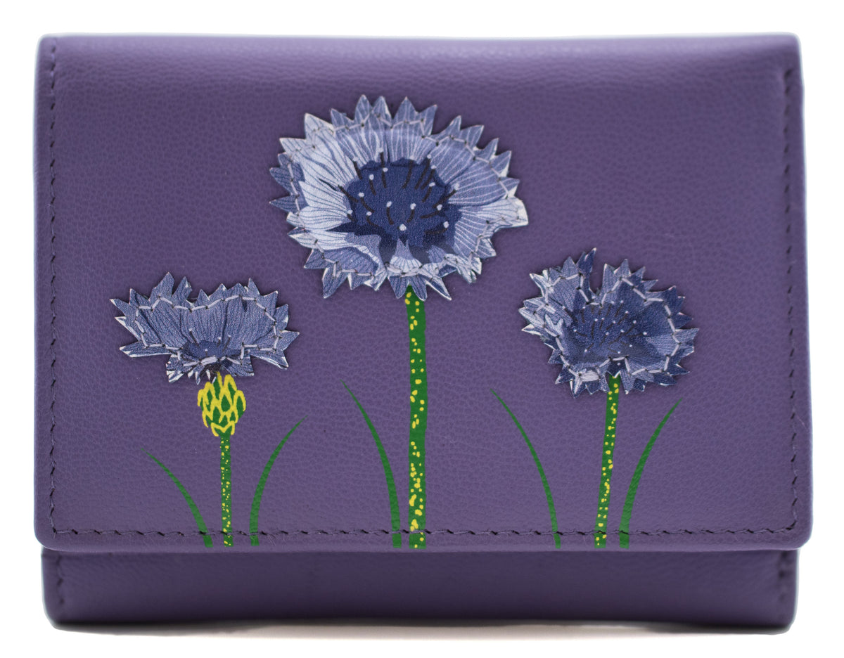 Amana Tri fold Purse - 3673 10 – Mala Leather Limited