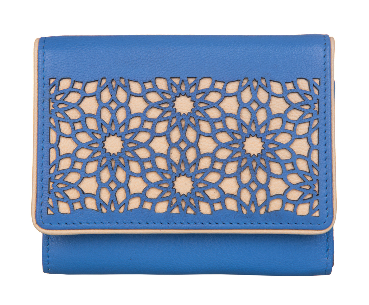 Zaina Tri Fold Purse – Mala Leather Limited